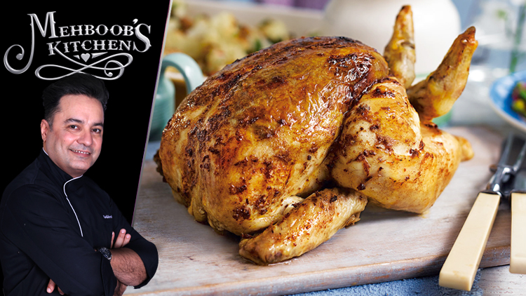 Roast Chicken Recipe | Mehboob Khan | Masala TV